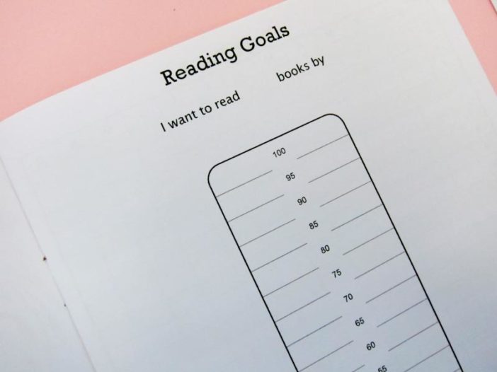 Reading Tracker Notebook • My Idle Moments