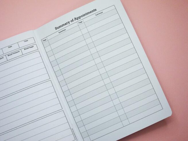 Medical Diary Notebook • My Idle Moments