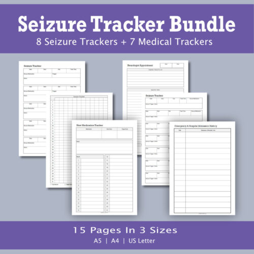 Seizure Tracker Bundle • My Idle Moments